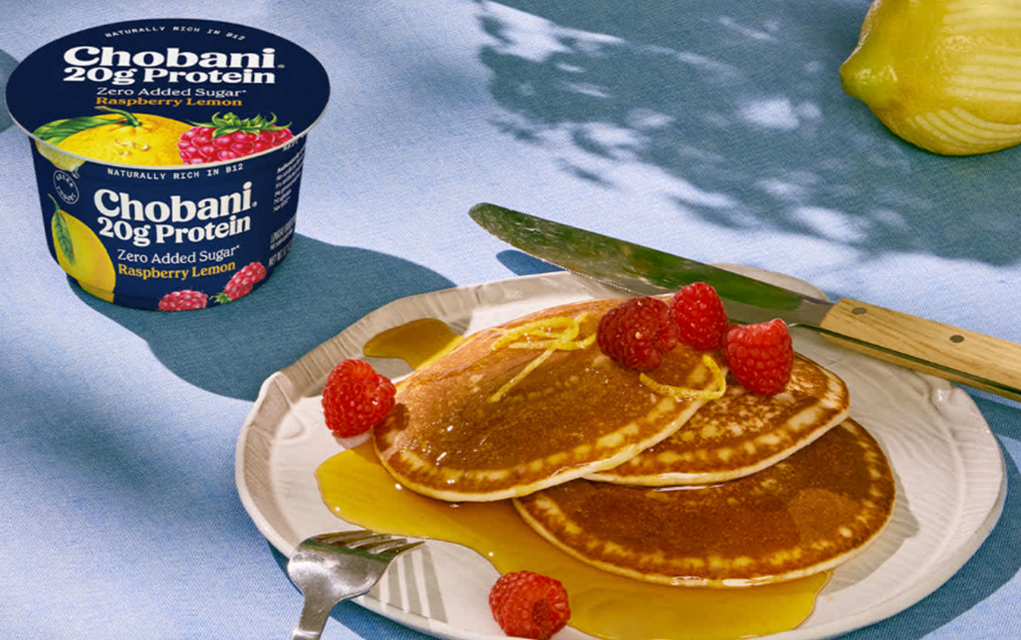 Chobani® Raspberry Lemon High Protein Pancakes - Tonys Fresh Market